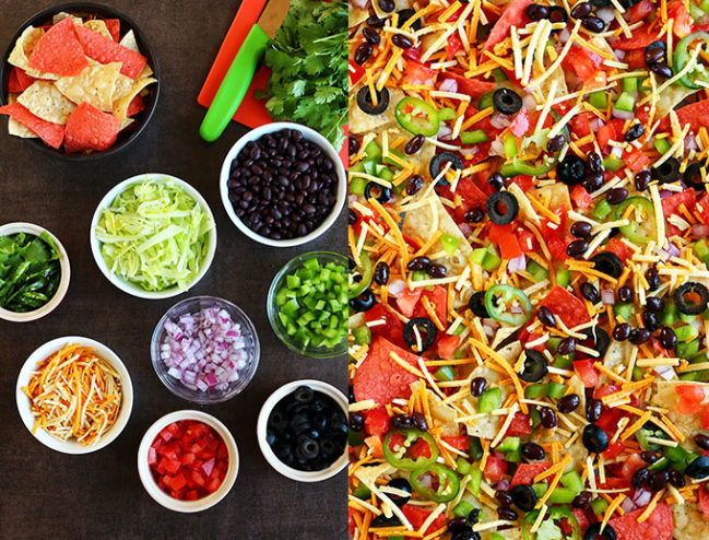 Loaded Vegan Nacho Plate » I LOVE VEGAN