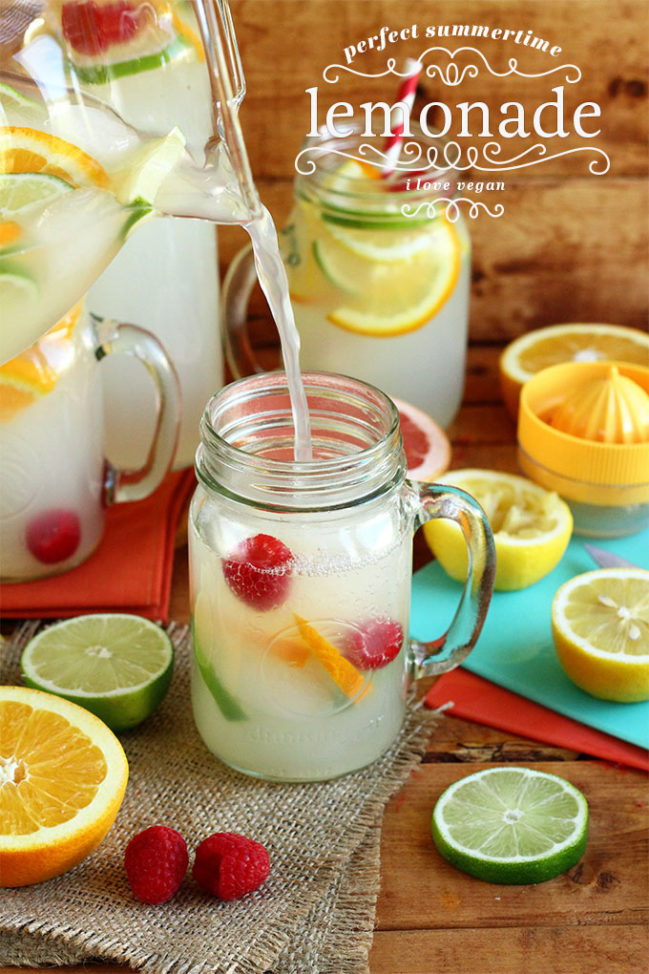Perfect Summertime Lemonade » I LOVE VEGAN