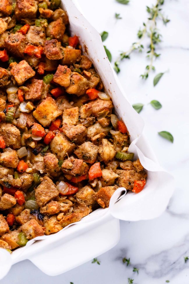 Vegan Vegetable Walnut Stuffing » I LOVE VEGAN