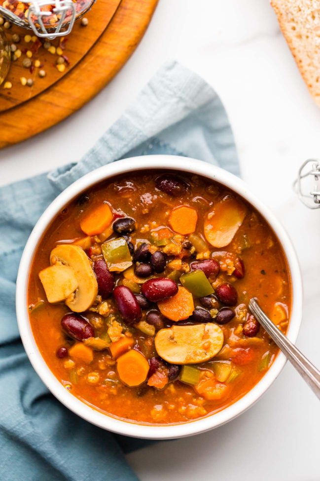 Vegan Instant Pot Chili (with Stovetop Option) » I LOVE VEGAN