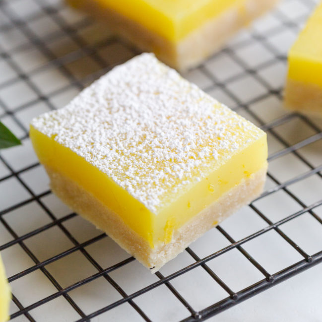Vegan Lemon Bars » I LOVE VEGAN
